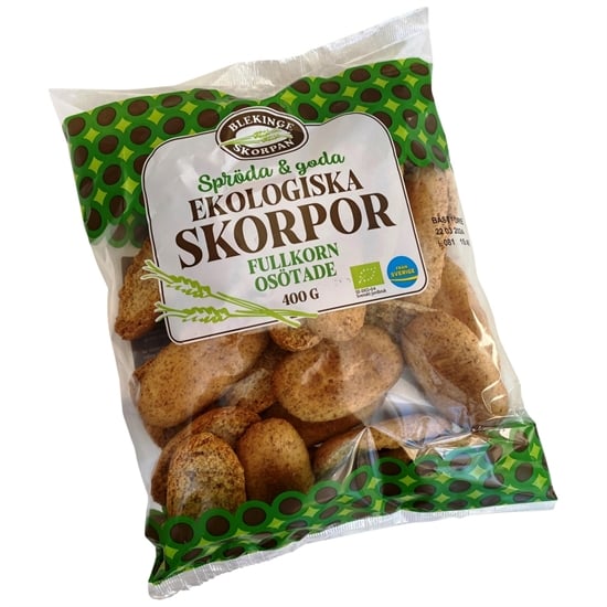 Skorper øko 250 gr. - Kun 33,65 KØB billige tilbud
